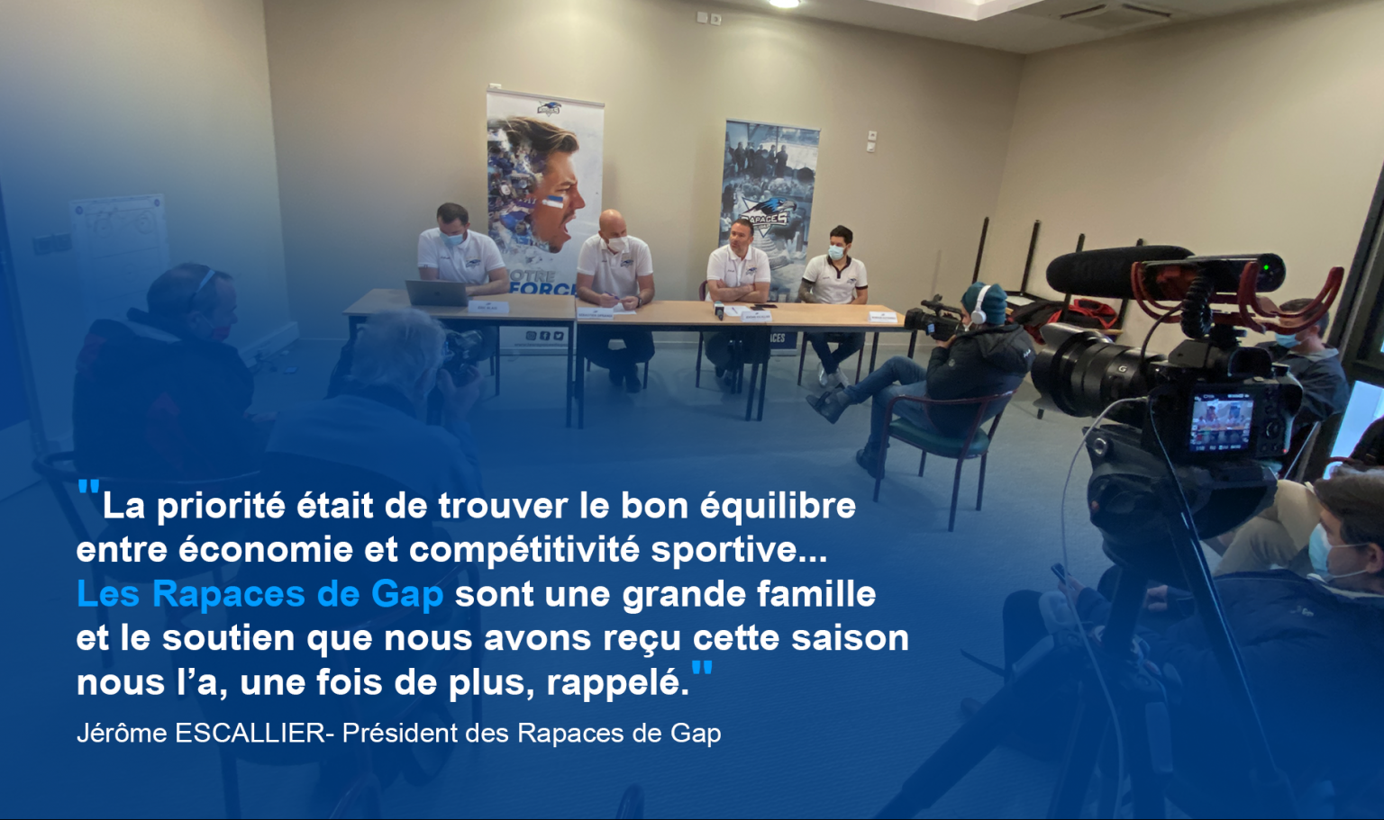 COMMUNIQUÉ - Les Rapaces de Gap